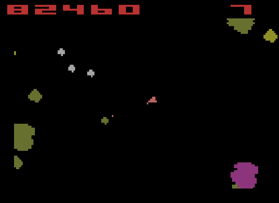 8-Bit City: Asteroids Atari 2600/VCS